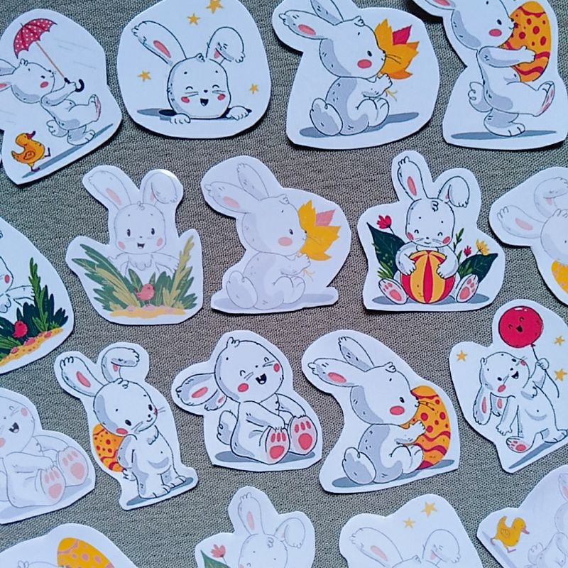 Jual Sticker random/sticker Premium/Desain sticker super lucu ...