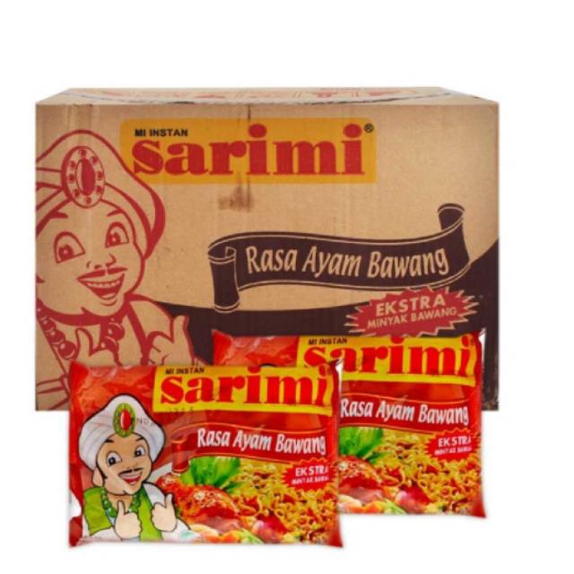 Jual MIE SARIMI KUAH AYAM BAWANG 1 DUS | Shopee Indonesia