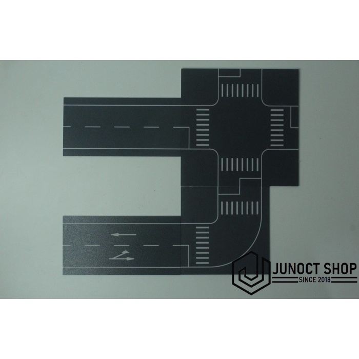 Jual Maket Jalan Raya Per3an Per4an Multi Desain Plastik PVC Miniatur ...