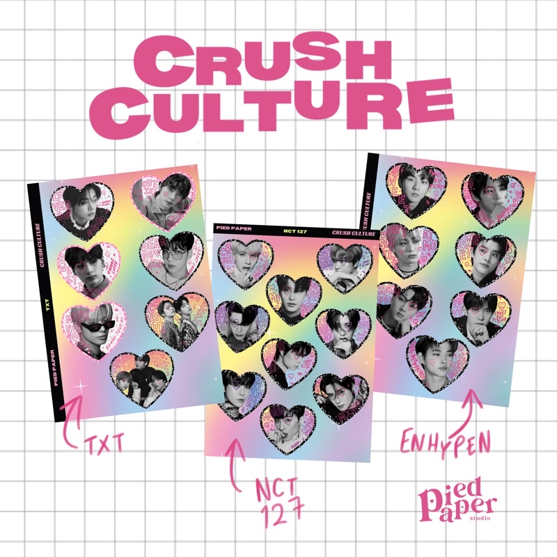 Jual CRUSH CULTURE sticker | Shopee Indonesia