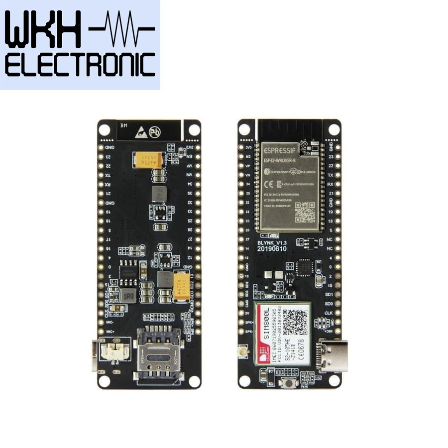 Jual TTGO TCall T-Call V1.3 ESP32 Wireless Module GPRS Antenna SIM Card ...