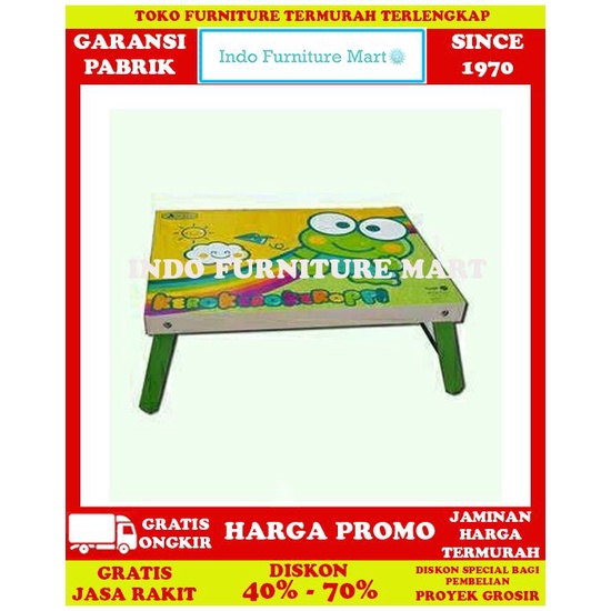 Jual Meja Lipat Folding Foldable Table Kantor Kea Panel Junior Keroppi ...