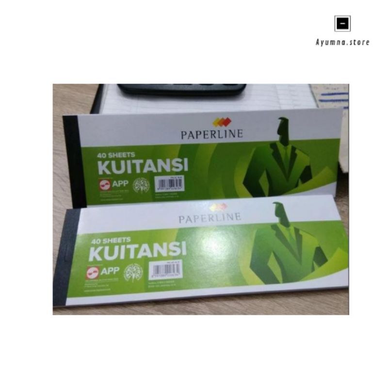 Jual Paperline Kuitansi KT-40 M /Kwitansi Kecil 40 Sheet | Shopee Indonesia