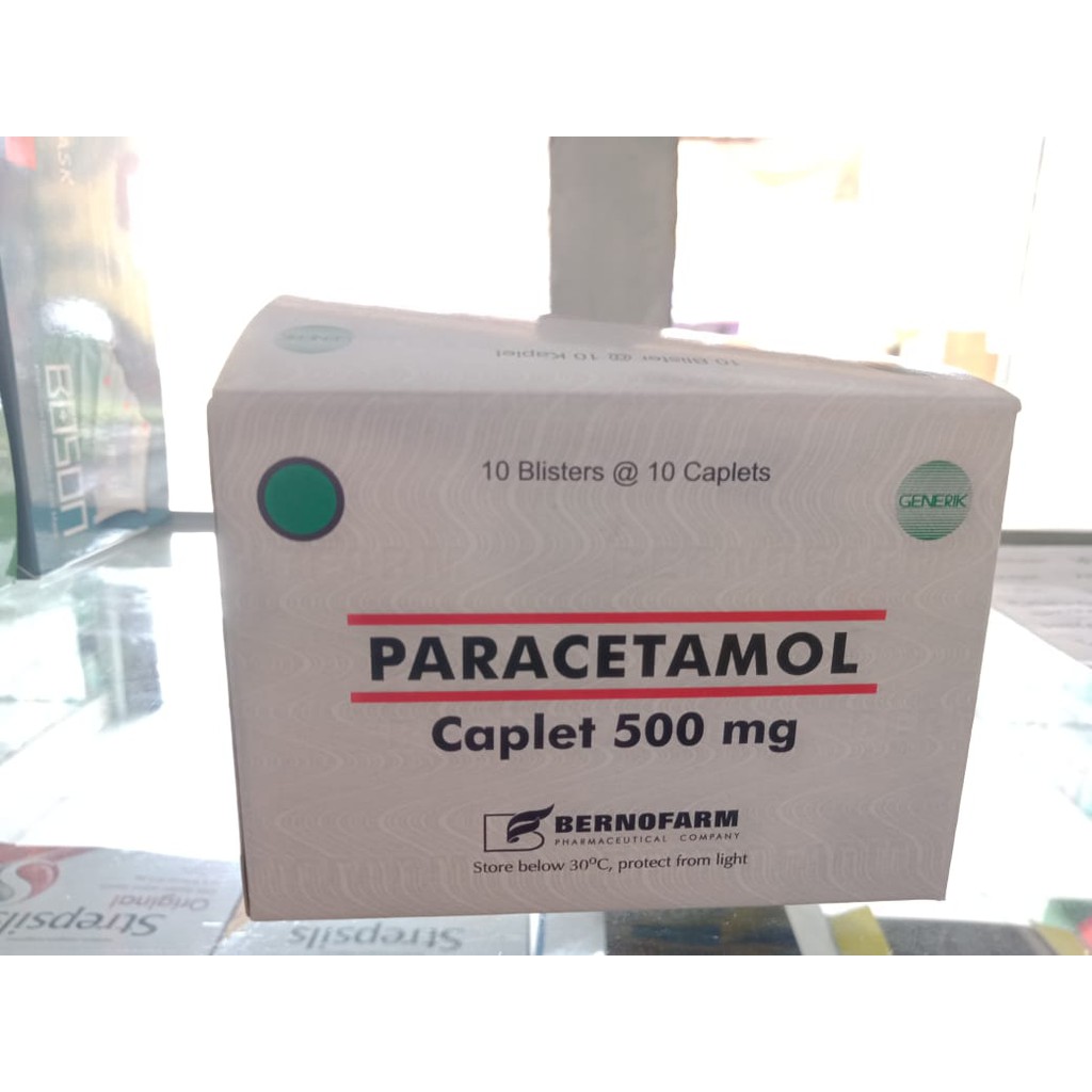 Jual PARACETAMOL 500MG - PER STRIP / UNTUK DEMAM, PUSING, NYERI ...