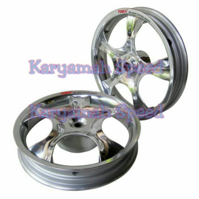 Jual Velg POWER Vario - Beat - Scoopy - Spacy Type Rose Chrome Pholise ...
