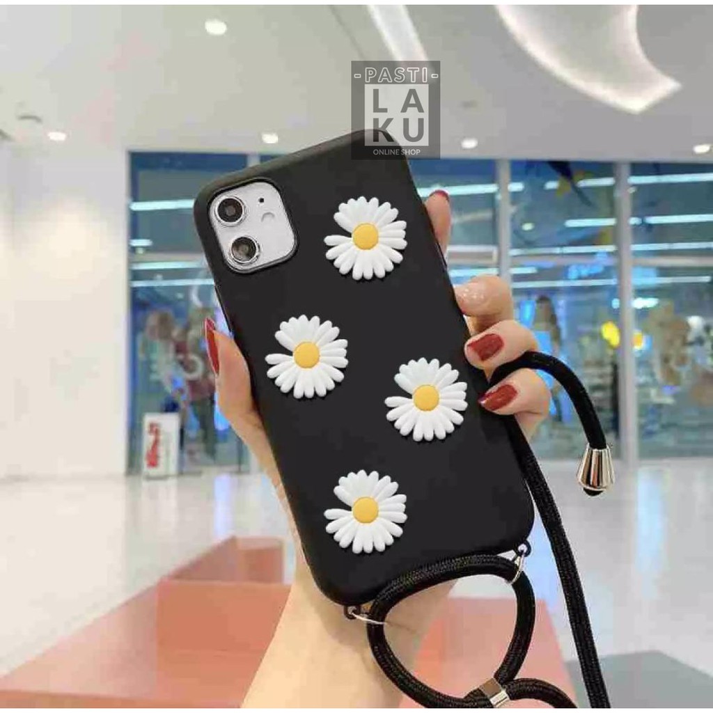 Jual Slingcase Tali Bunga Hp Samsung A02S A71 A20 A50 M30S J5 A10 A01 ...