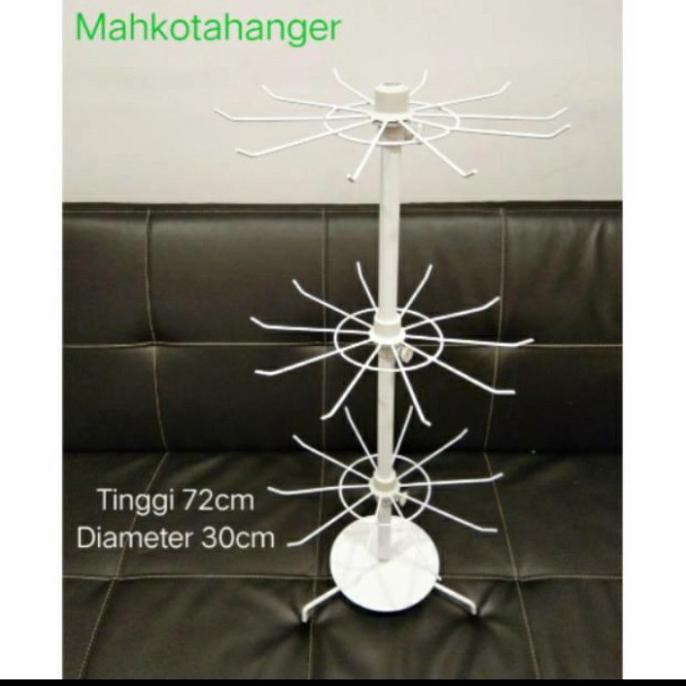 Jual RAK DISPLAY PUTAR MATAHARI 3 SUSUN BESI KUAT TEBAL IMPOR DISPLAY ...