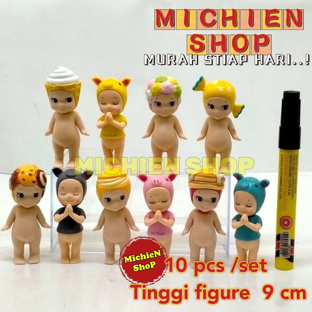 Jual Sonny Angel Topper Cake Topper Miniatur Figure Set Shopee Indonesia