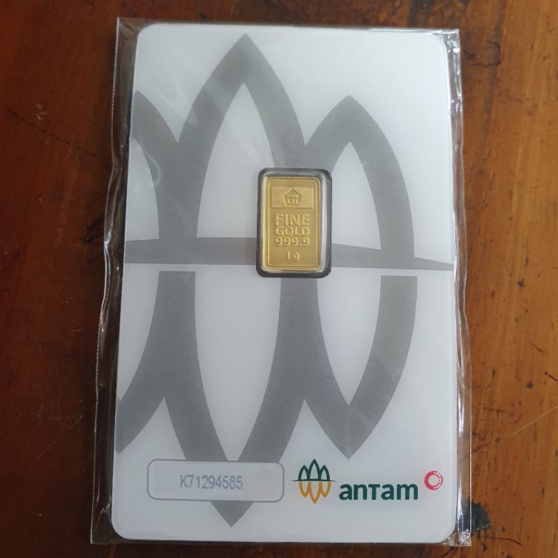 Jual Logam Mulia Antam kemasan pres / vacuum | Shopee Indonesia