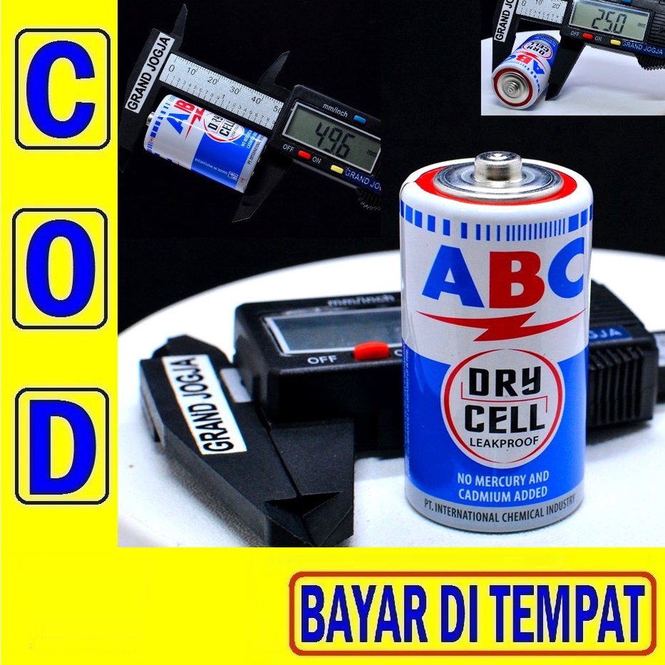 Jual Baterai Abc Tanggung Tipe C Type C Abc Ukuran Sedang C R14c Lr14 ...