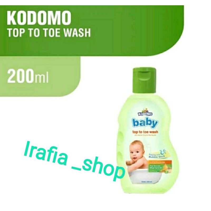 Jual Kodomo Top to Toe Wash 200ml | Shopee Indonesia