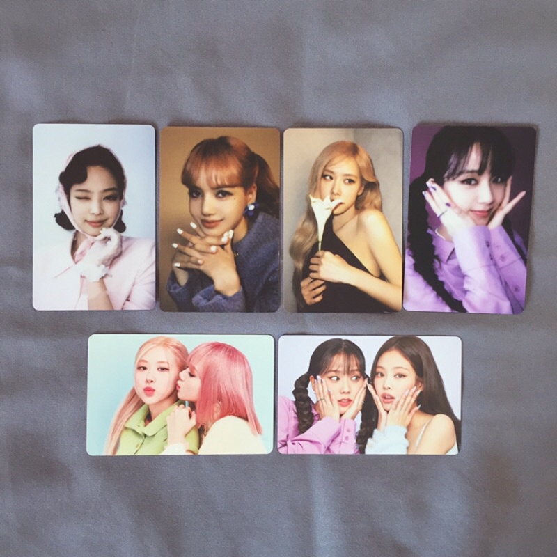 Jual blackpink welcoming collection 2022 pc blackpink pc lisa jennie jisoo rosé photocard ...