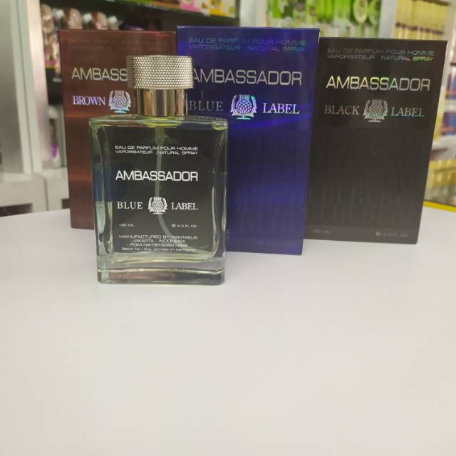 Jual Ambassador For Men - Label 120 ml (1395) | Shopee Indonesia