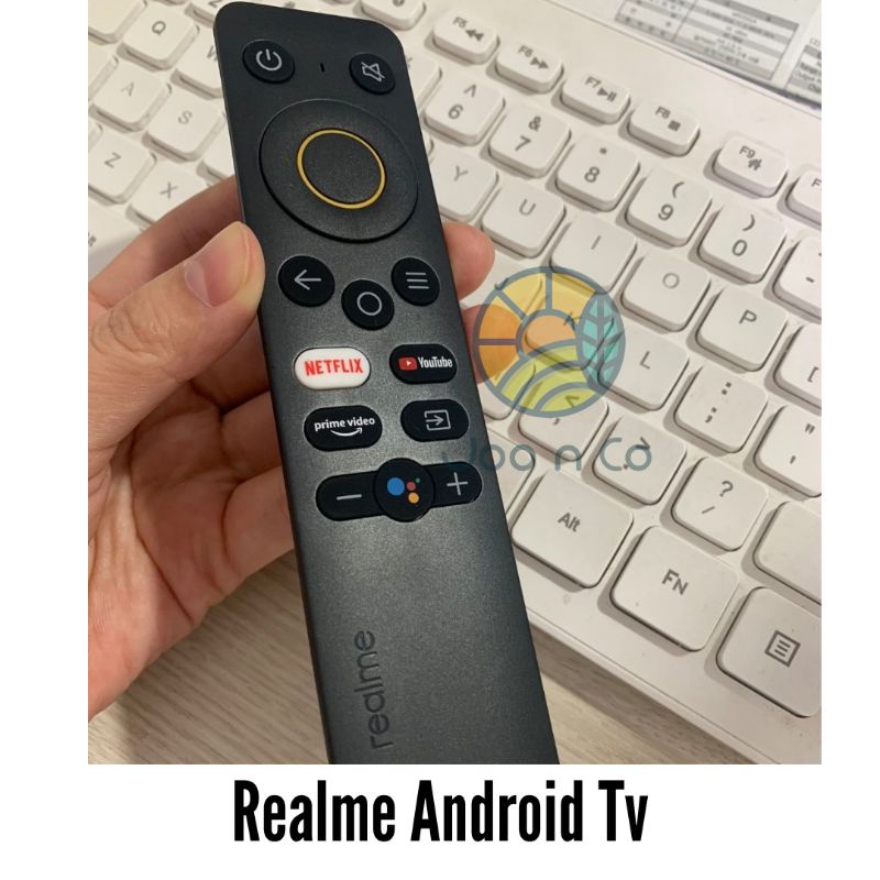 Jual Remote remot Realme tv android Original 100% Voice Command ...