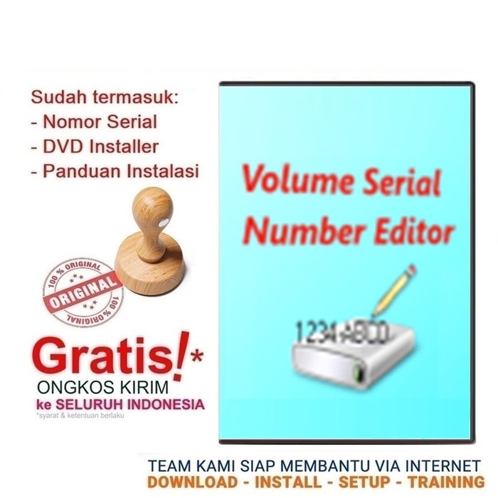 Jual TOOLS TO CHANGE VOLUME SERIAL NUMBER HDD | Shopee Indonesia