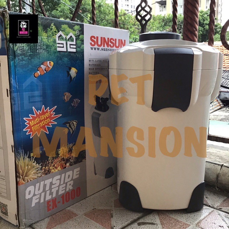 Jual SUNSUN outside filter ex-1000 ( filter luar ex 1000 ) | Shopee ...