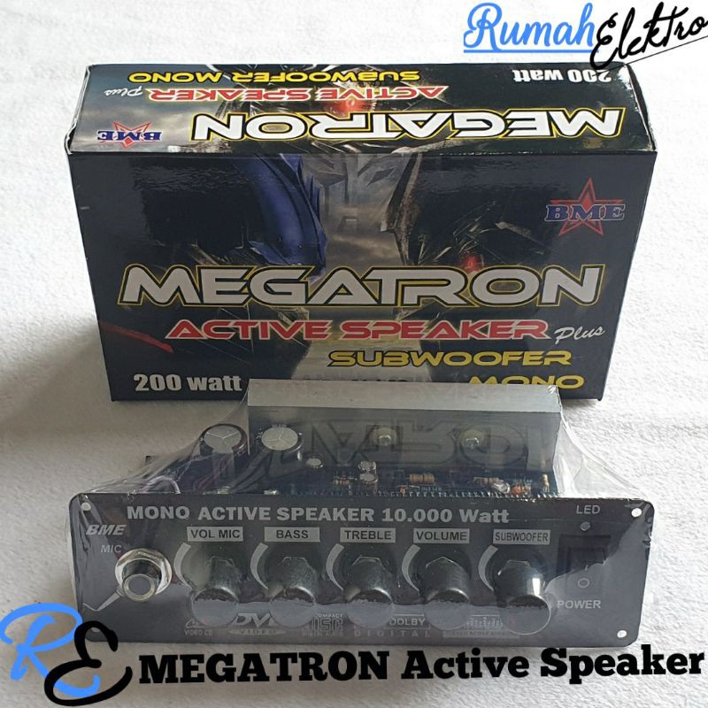 Jual Kit Active Speaker Plus Subwoofer MEGATRON BME | Shopee Indonesia