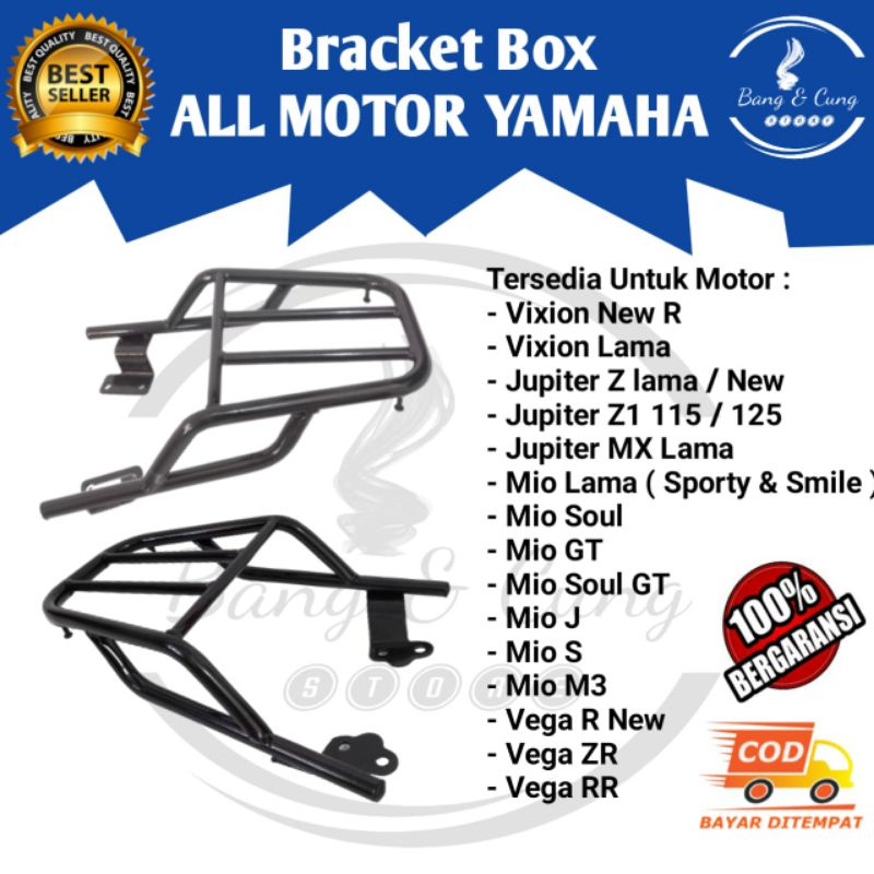 Jual Bracket breket Behel Begel box Yamaha Mio Sporty Soul GT M3 Vega R ...