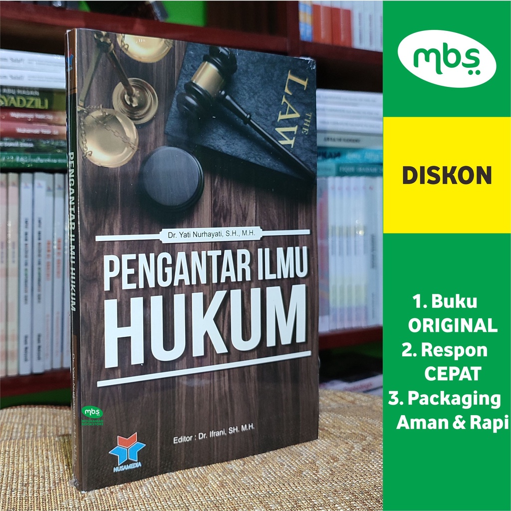 Jual BUKU PENGANTAR ILMU HUKUM - Dr. Yati Nurhayati, S.H., M.H. | Shopee Indonesia