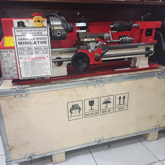 Jual Mesin Bubut Besi/Kuningan/Tembaga/Alumunium Ossieao 550W Hl ...