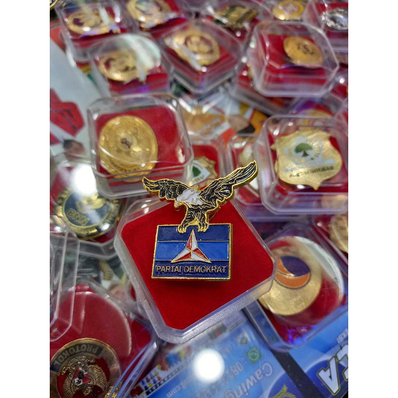 Jual PIN PARTAI DEMOKRAT ELANG | Shopee Indonesia
