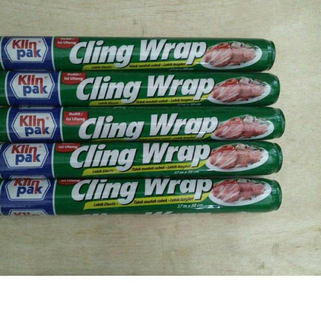Jual Klinpak - Cling Wrap/Plastik Wrap Uk. 37 m x 38 cm Box & Refill ...