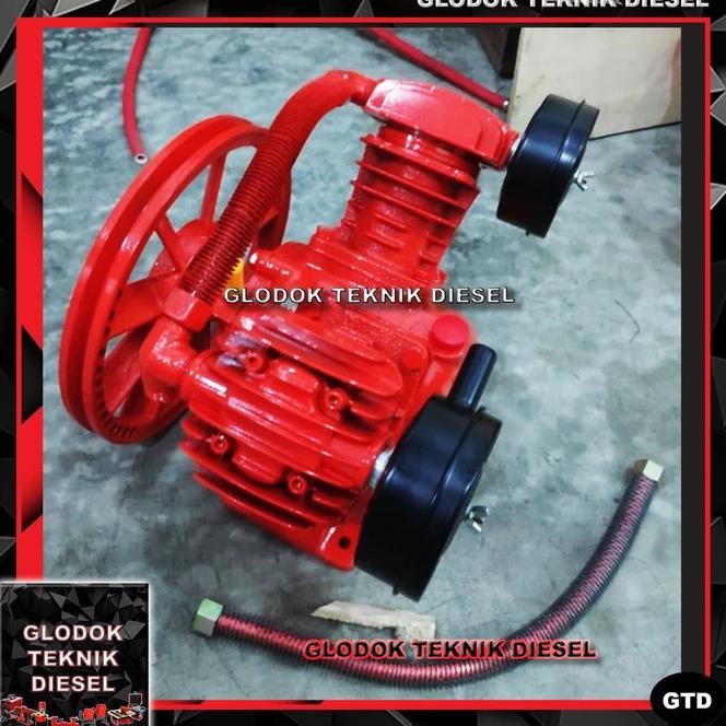 Jual Kepala Kompresor 1 2 Hp Bare Air Compressor Headpump 0.5 Hp ...