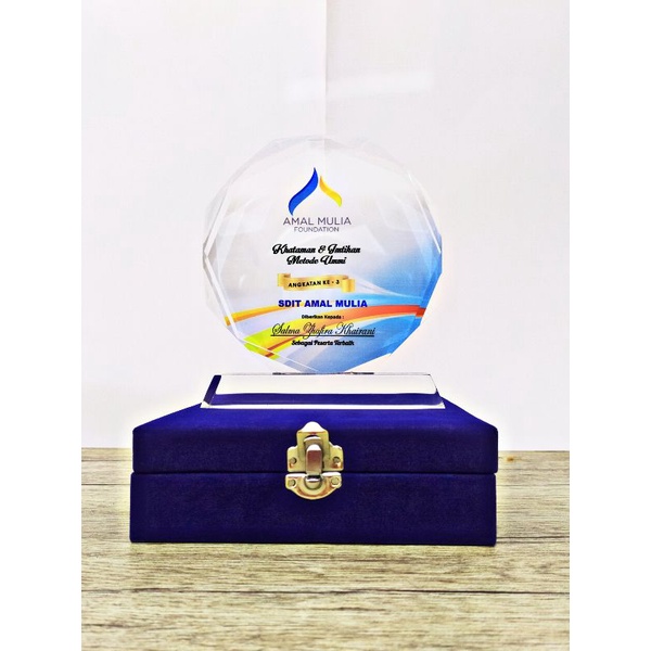 Jual CUSTOM PLAKAT AKRILIK UV PRINT FREE BOX BLUDRU/PLAKAT WISUDA ...