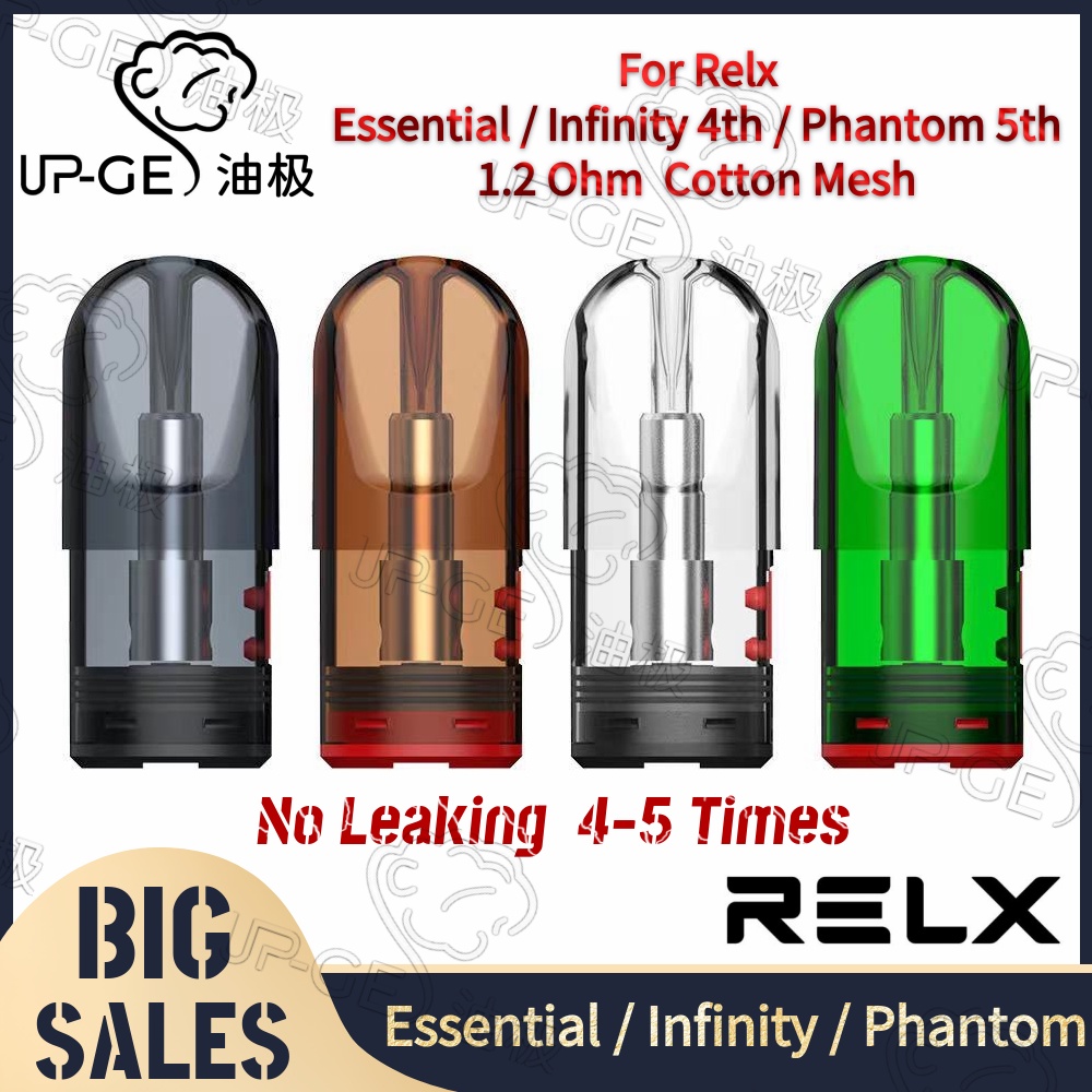 Jual RELX Infinity 4th 5th/ RELX Essential / Relx Phantom Refill Pod 1. ...