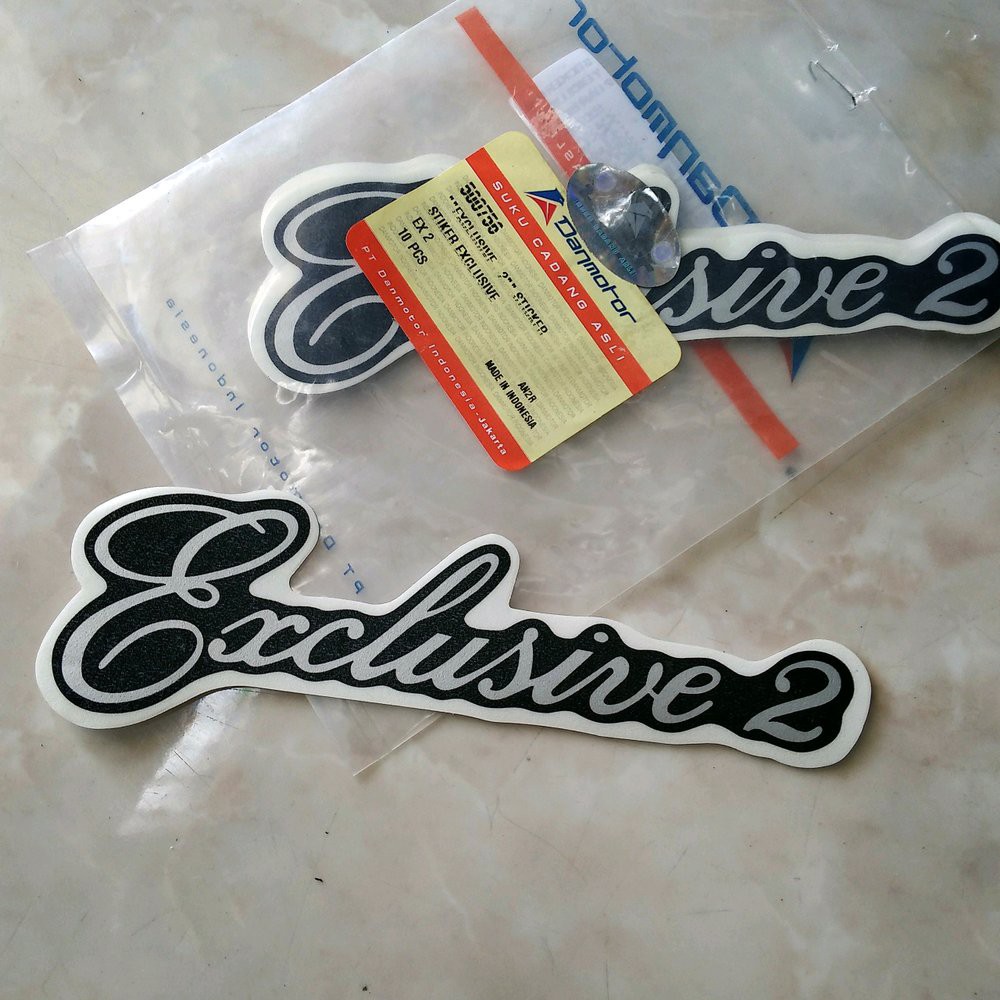 Jual Sticker emblem Tepong Vespa PX Exclusive Danmotor | Shopee Indonesia