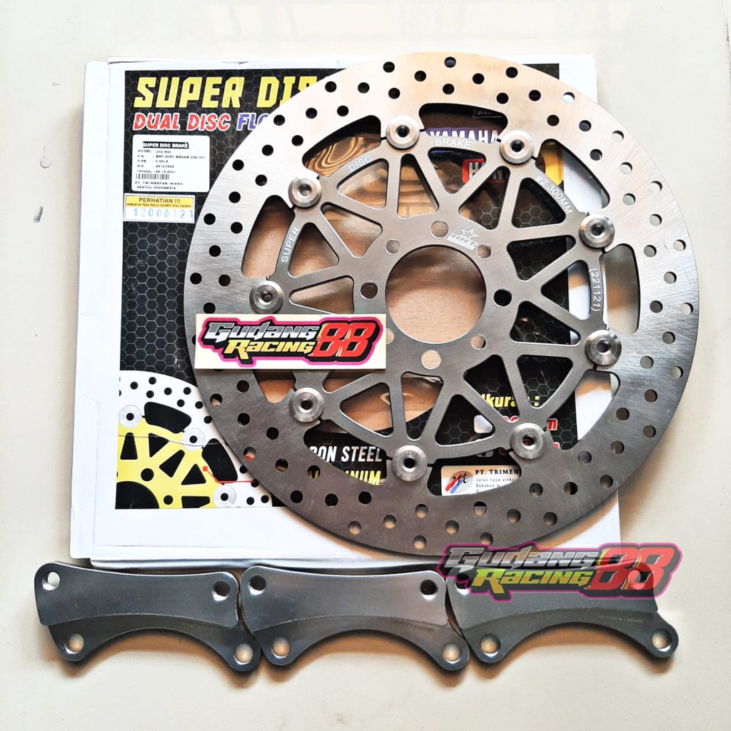 Jual SUPER DISC BRAKE BRT PIRINGAN CAKRAM BRT 260 MM 300 MM MIO KARBU ...