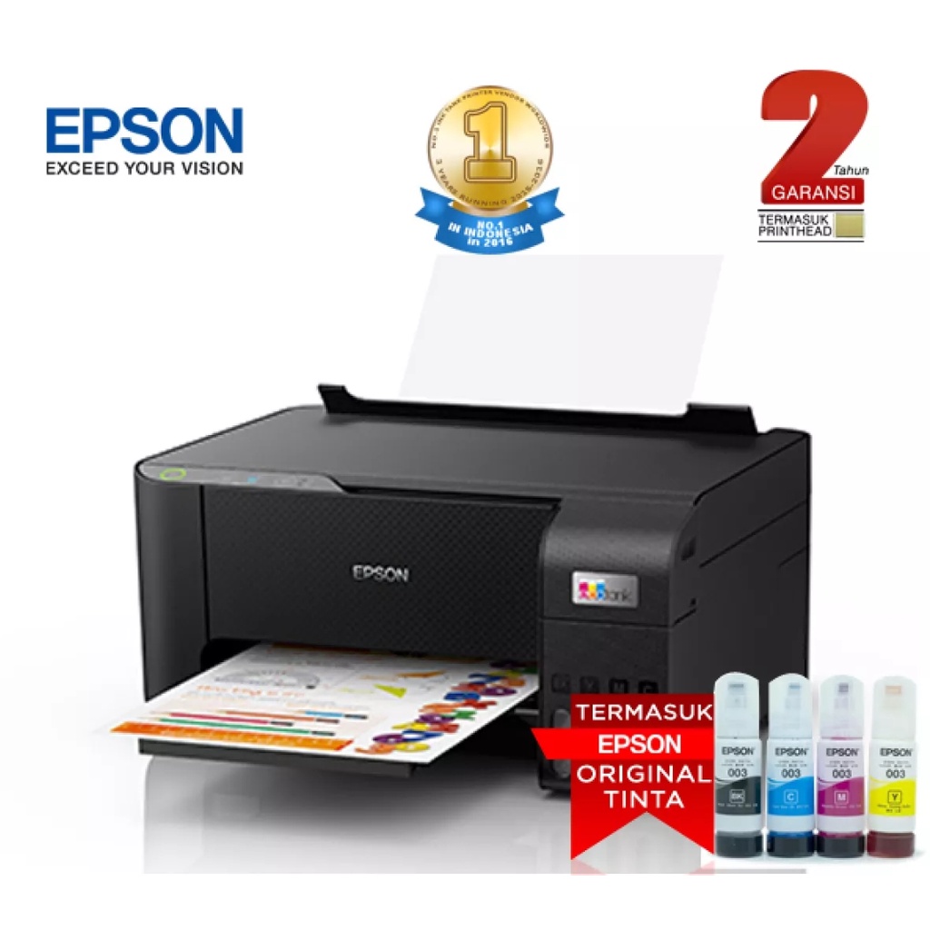Jual Epson Printer L3210 All in One Printer / Pengganti L3110 Multifungsi (Print Scan Copy ...