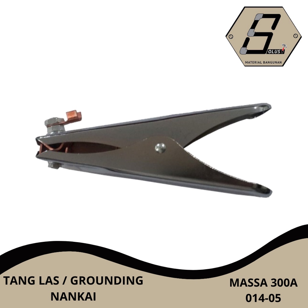 Jual TANG LAS NANKAI,TANG GROUNDING/MASA (014-05) | Shopee Indonesia