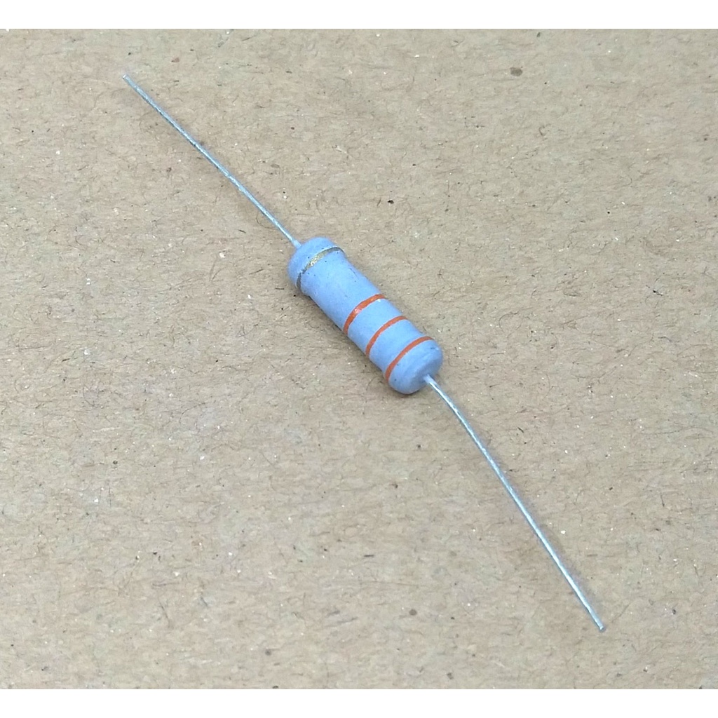 Jual Resistor 2W 330 3,3k 3.3k 3k3 33k 330k Ohm 2W 2Watt 2 Watt | Shopee Indonesia