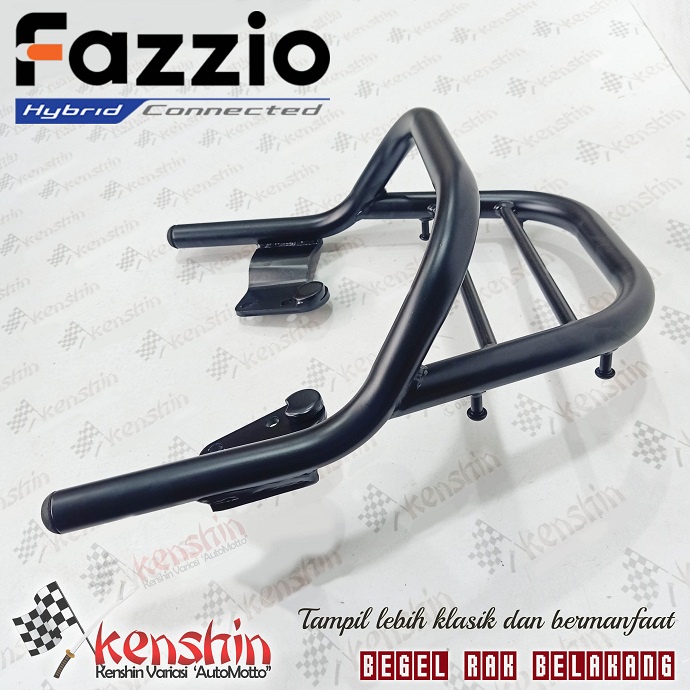 Jual Begel Behel Braket Rak Tempat Barang Belakang Jok Yamaha Fazzio ...