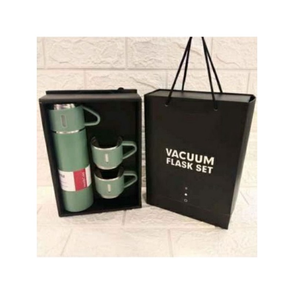 Jual Termos Sultan Vacuum Flask Set / Botol Minum Cangkir Premium 500 ...