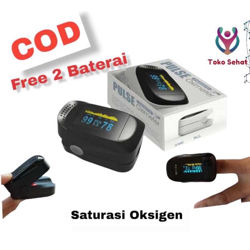 Jual TERBAIK!!! ALAT SATURASI OKSIGEN BAYI/DEWASA/ PULSE OXYMETER/ CEK ...