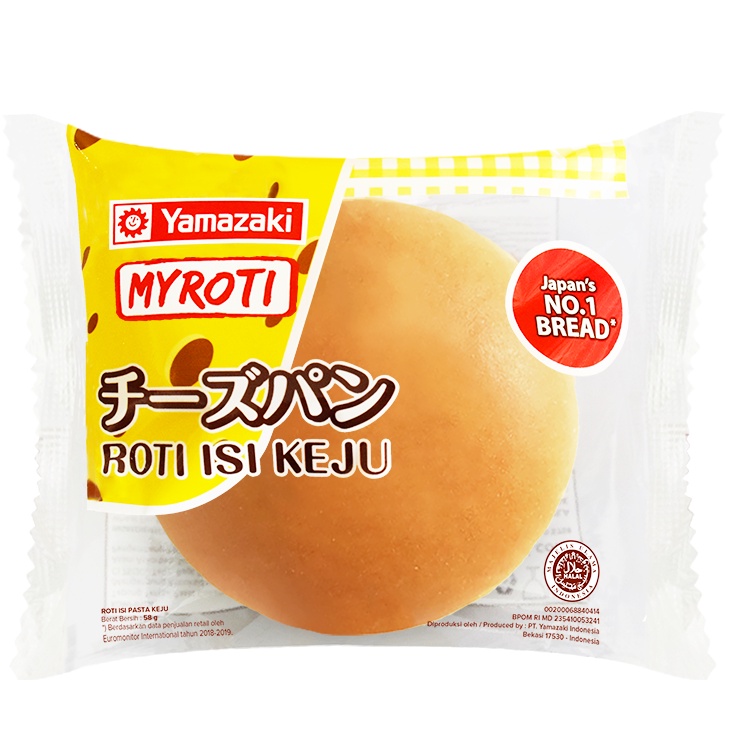 Jual YAMAZAKI MYROTI Roti Isi Keju Roti Manis rasa keju | Shopee Indonesia