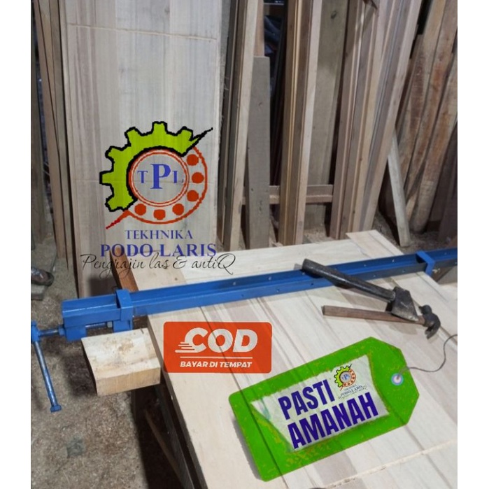 Jual Alat T bar klem/alat penjepit kayu panjang 100CM | Shopee Indonesia