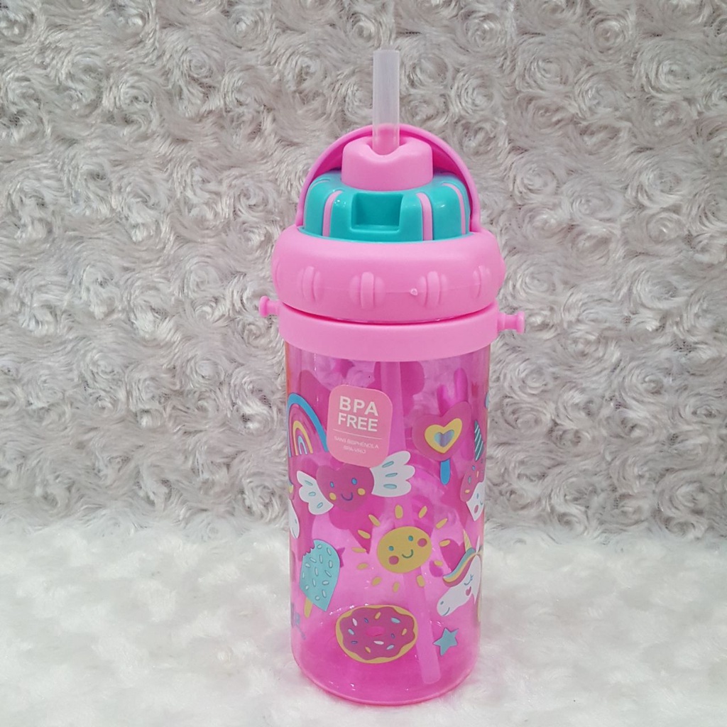 Jual Botol Minum Smiggle / Botol Minum Anak Sedotan Smiggle Tali Panjang | Shopee Indonesia