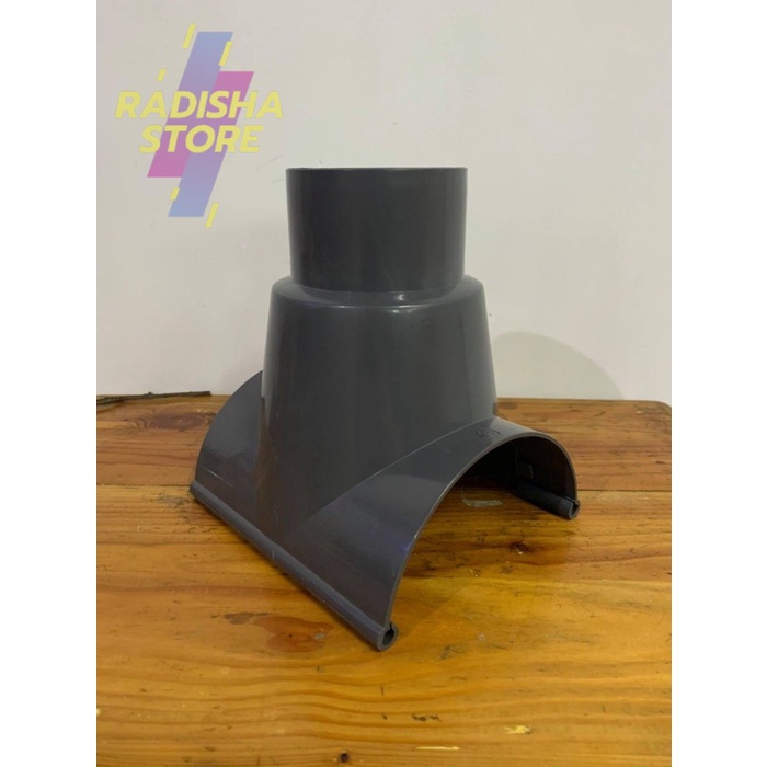 Jual CORONG TALANG AIR PVC OVAL 6" MERK GREST | 1/2 SETENGAH LINGKARAN ...