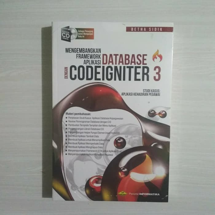 Jual Buku Mengembangkan Framework Aplikasi Database Dengan CODEIGNITER ... Jual Buku Mengembangkan Framework Aplikasi Database Dengan CODEIGNITER ...