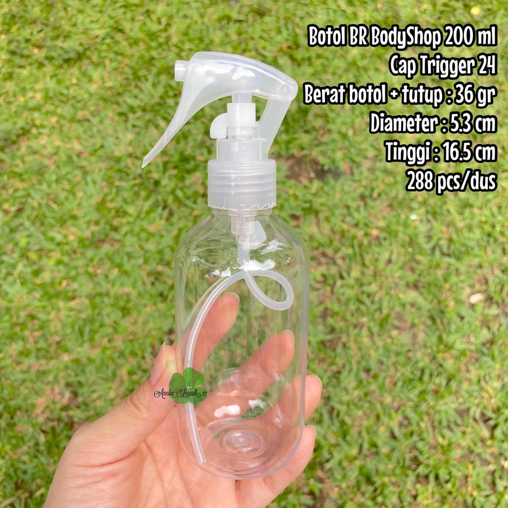 Jual Botol TRIGGER BR Gendut 200 ml botol kemasan kosmetik 200 ml | Shopee Indonesia