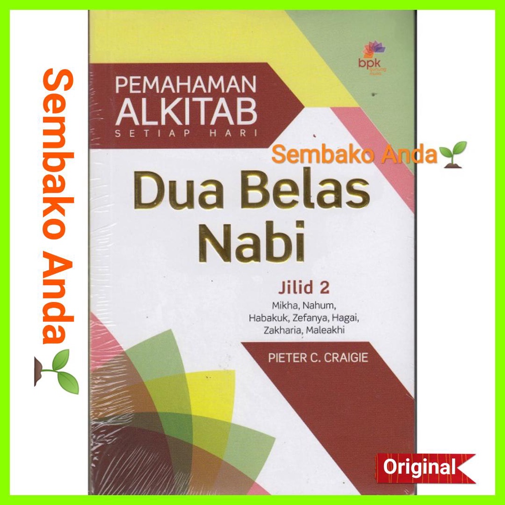 Jual Dua Belas Nabi. Jilid 2. Tafsiran Alkitab Kitab Mikha Nahum ...