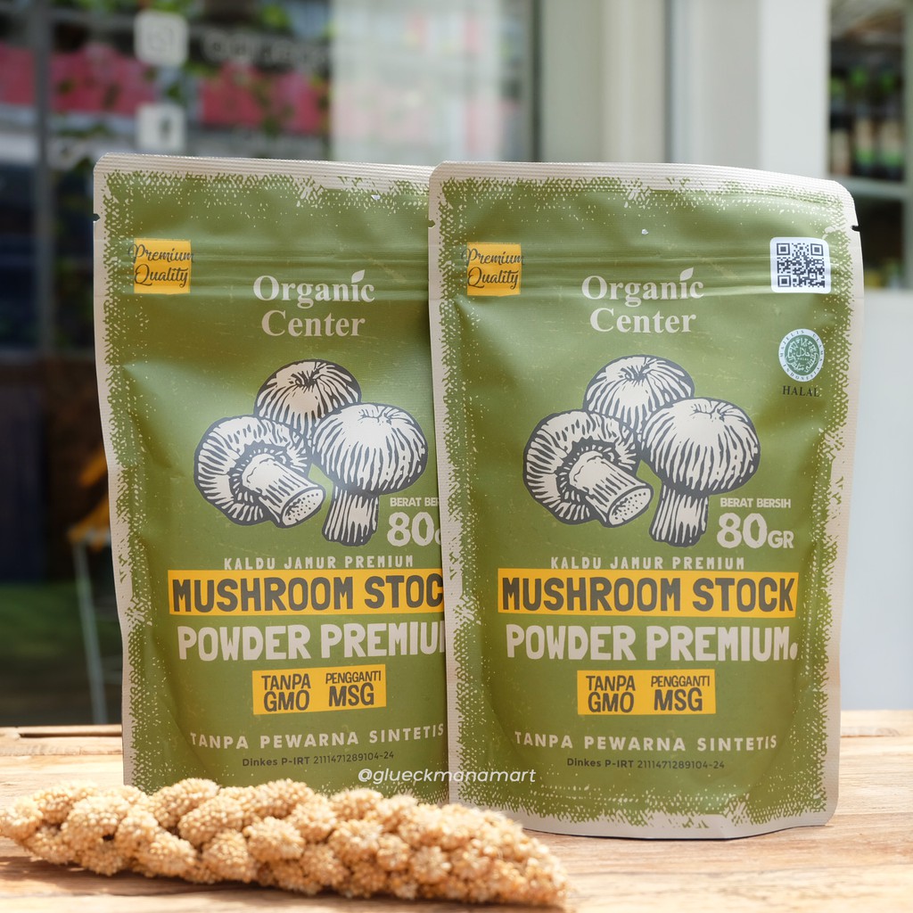 Jual Organic Center Kaldu Jamur Premium 80gr | Shopee Indonesia