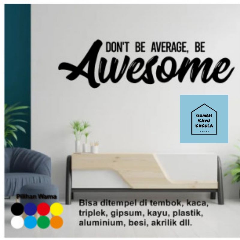 Jual Wall Sticker Cutting Stiker Dinding Kaca Motivasi Kerja Kantor ...