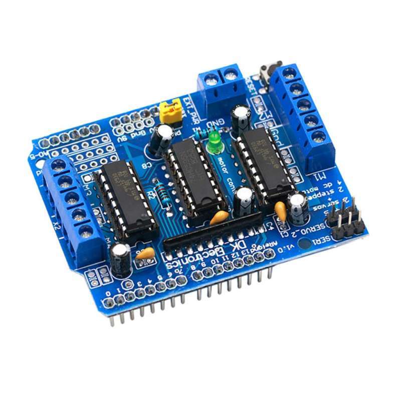 Jual L293 L293D MOTOR DRIVER SHIELD FOR ARDUINO MEGA UNO NANO | Shopee ...