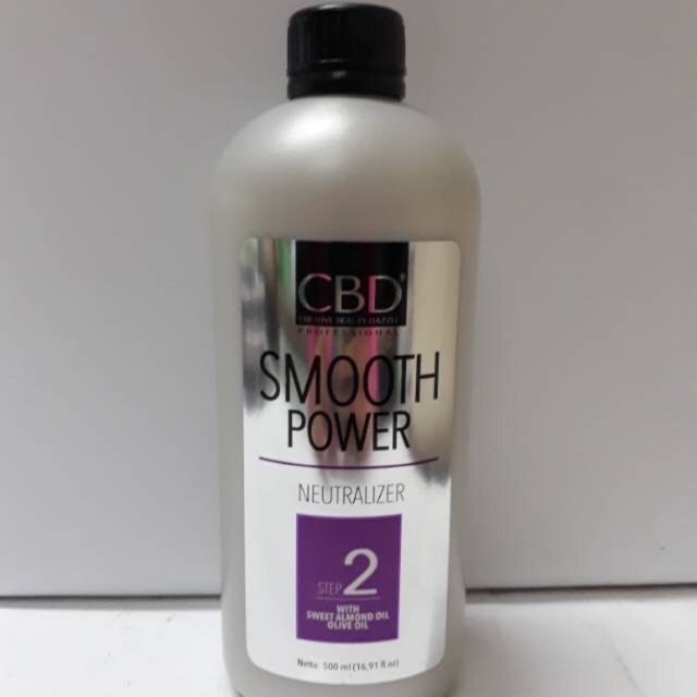 Jual CBD smooth power neutralizer step 2 500ml | Shopee Indonesia