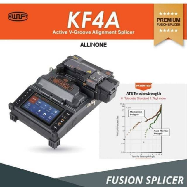 Jual Fusion Splicer Ilsintech Type KF4A Splicer Fiber Optik | Shopee Indonesia