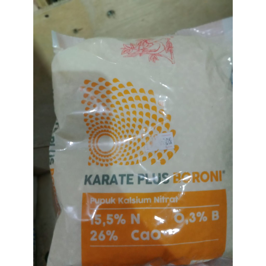 Jual Pupuk Meroke Karate Plus Boroni 1 kg Pupuk Kalsium Nitrat Untuk ...